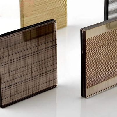 EVA Laminated Glass Decoration For Indoor Partition Shower Room