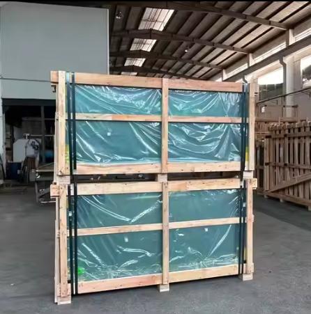 EVA Laminated Glass Decoration For Indoor Partition Shower Room